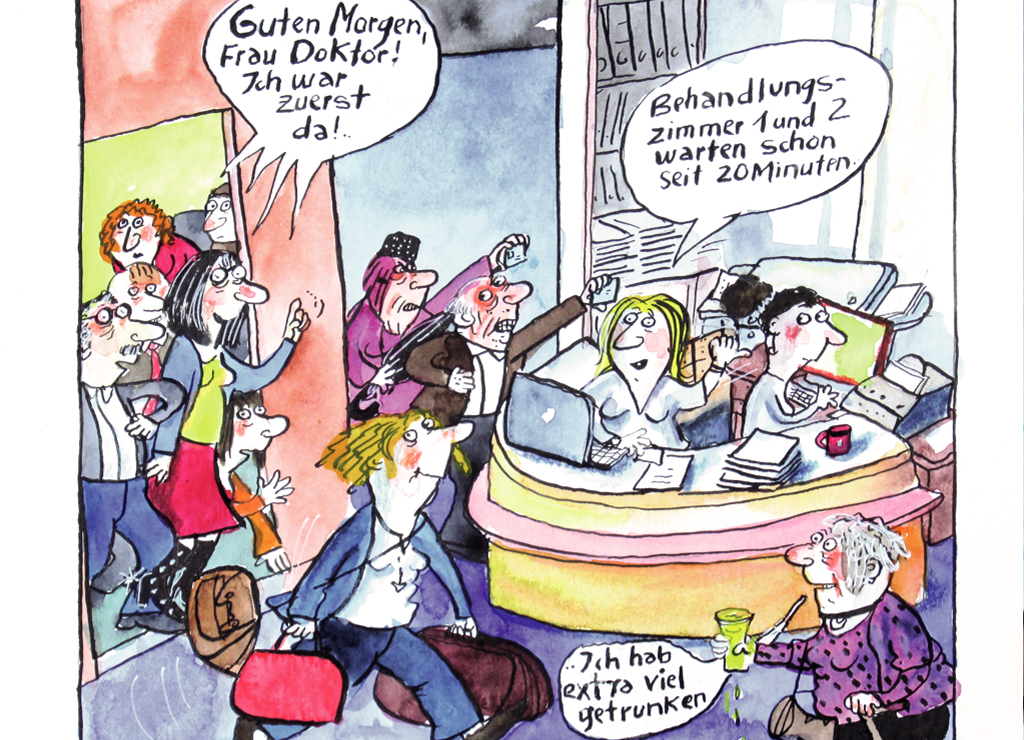 Cartoon: Sprechstunde | EMMA